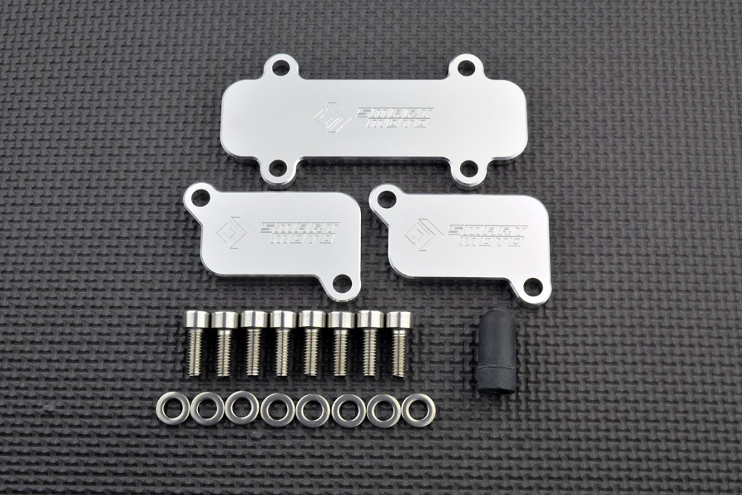 PAIR Valve Removal Kit with Block Off Plates BLP-136 - SmartMoto